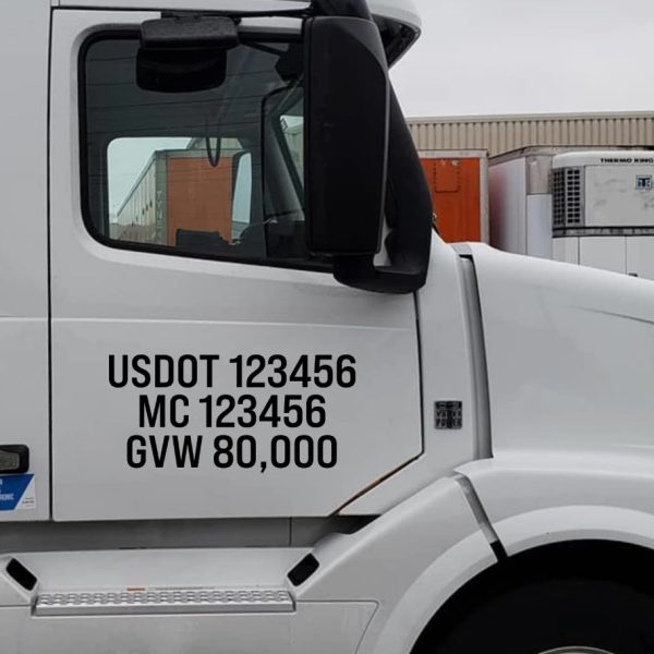 Guide to Decals on Commercial Motor Vehicles | FCCR